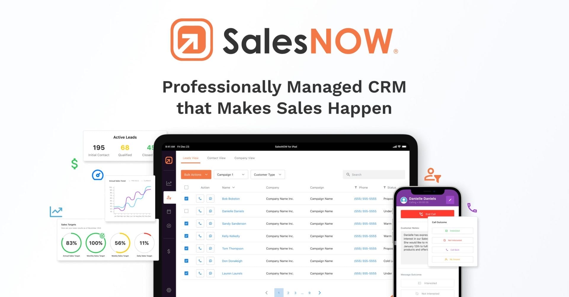Professionally Managed CRM, Get Started with SalesNOW